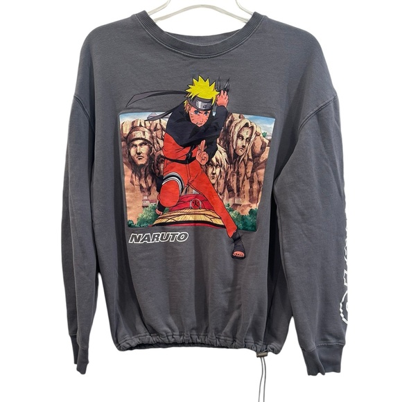 Boxlunch | Sweaters | Naruto Shippuden Collection Anime Womans Gray ...